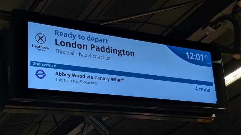 Heathrow to London on the Elizabeth Line - Detailed Guide